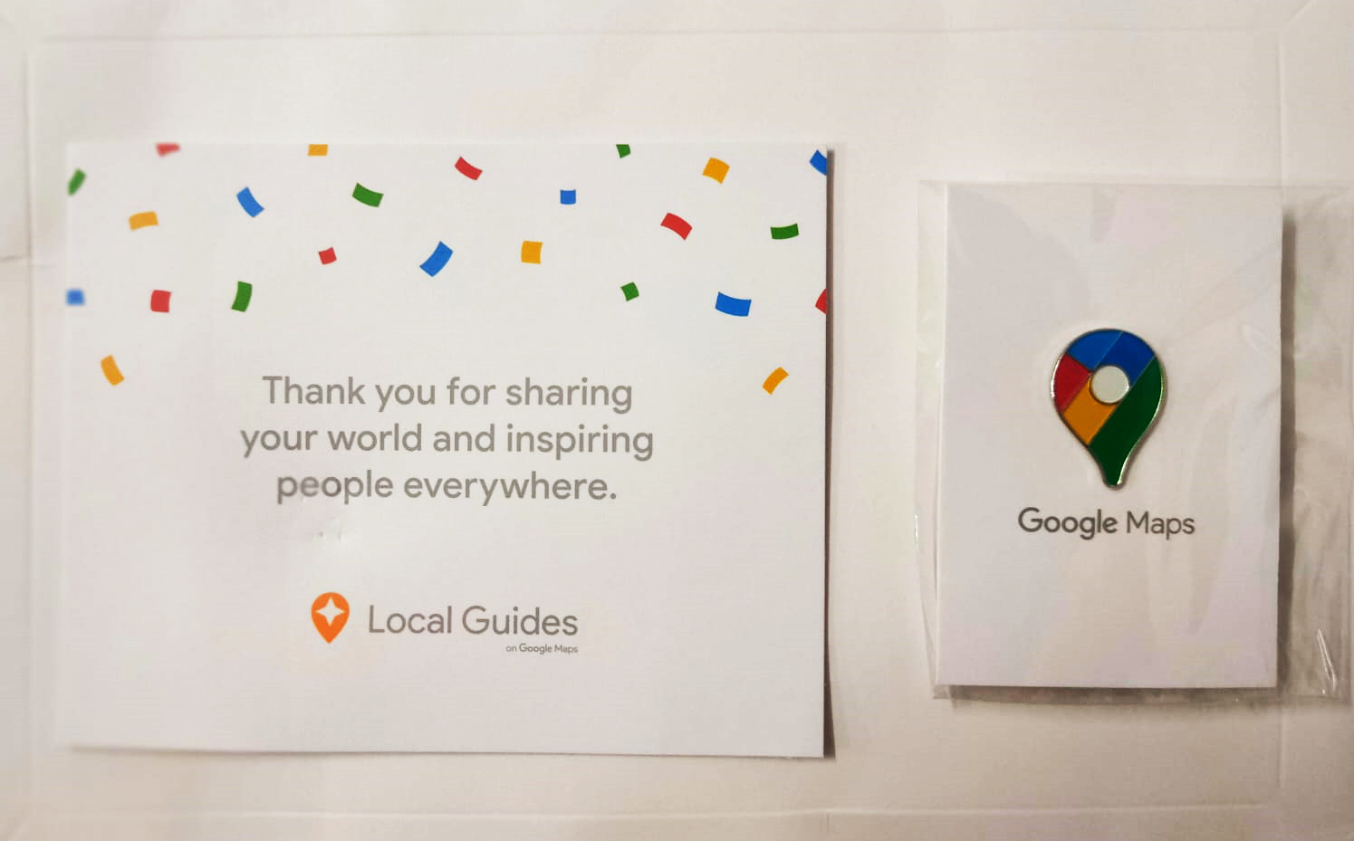 Token of appreciation from Google Maps - CrazyCEO